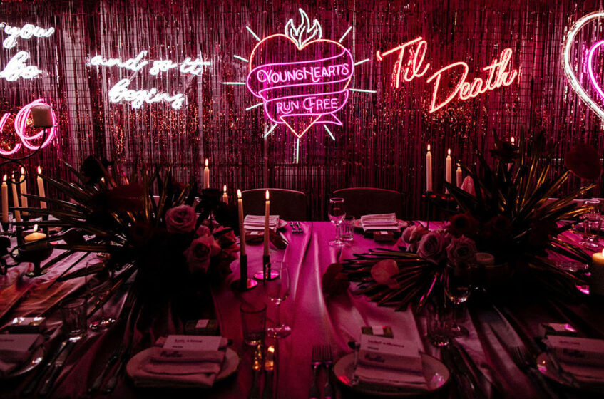 9 Ways to Brighten Up Your Wedding Reception with Neon Signs - WeddingStats